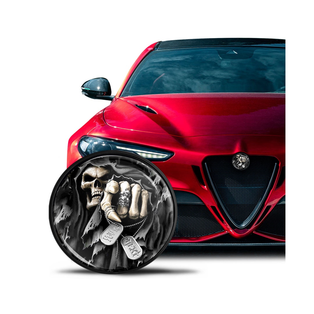 Compatible With Alfa Romeo Front Bonnet Badge Rear Boot Emblem 74mm ...