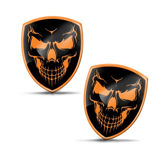 Skull Stickers For Helmets