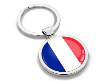 France Keychain | Etsy