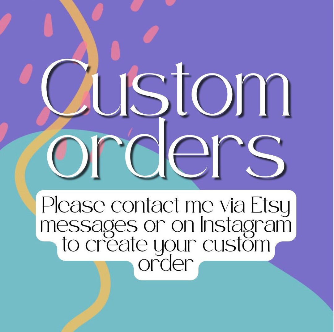 Custom Clay Earring Order - Your Designs Brought to Life - Contact Me ...