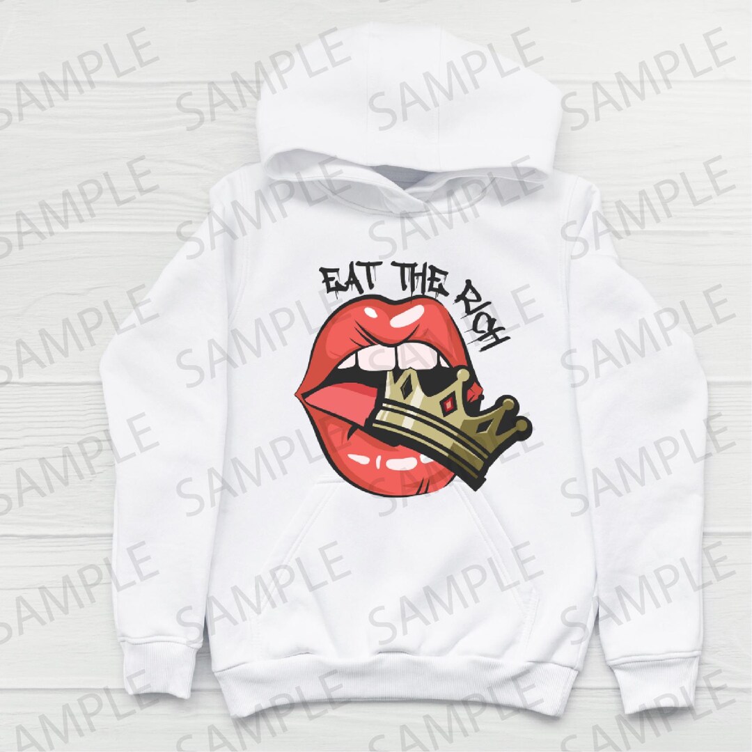 Eat the Rich Clipart: Social Justice Anti-capitalist Design (SVG, PNG ...