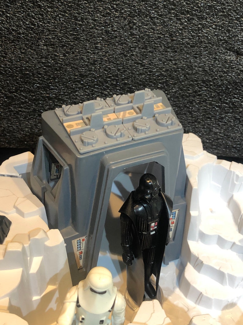 Vintage Star Wars 2x Imperial Attack Base Bunker Tiles. - Etsy