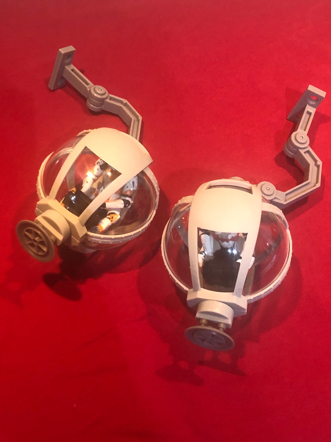 2 Geonosis Bubble Turrets Fits Clone Wars Gunship LAAT Crumb Bomber - Etsy