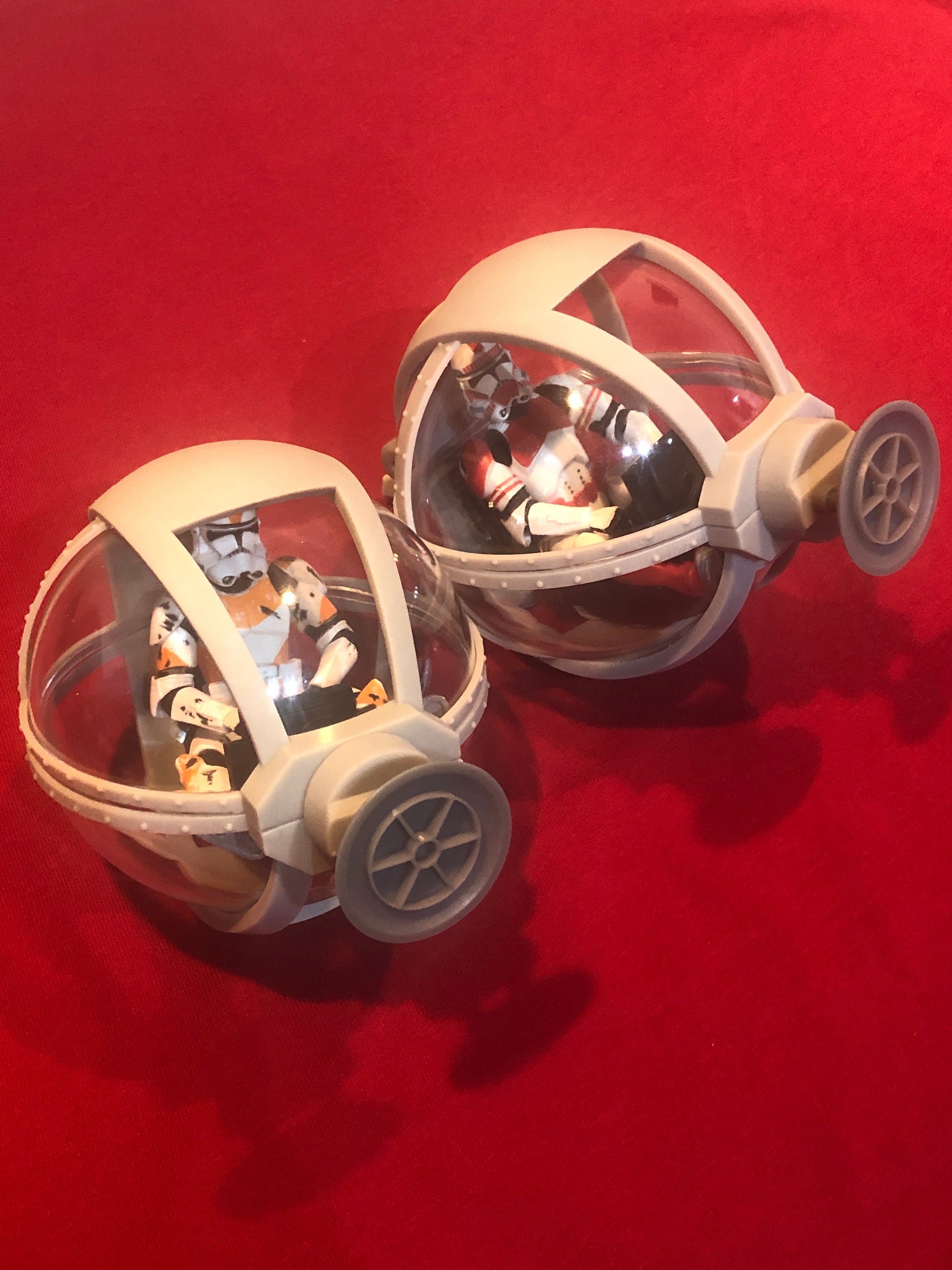 2 Geonosis Bubble Turrets Fits Clone Wars Gunship LAAT Crumb Bomber - Etsy