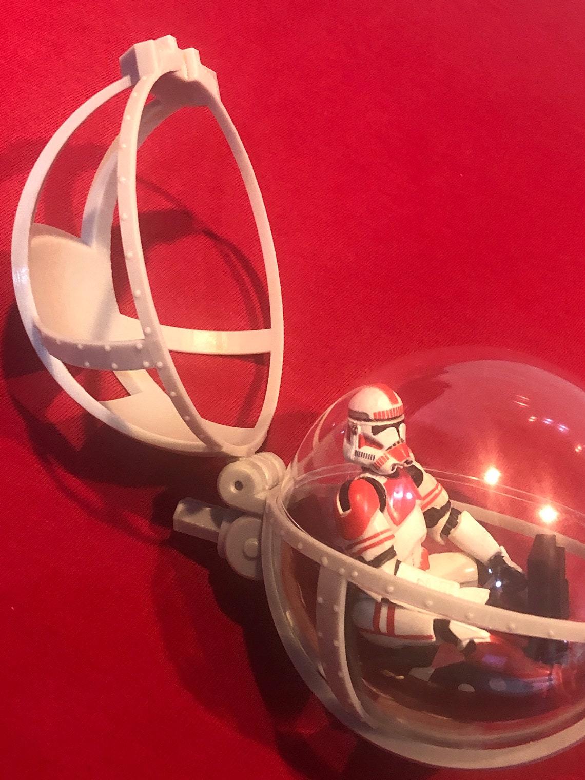 2 Geonosis Bubble Turrets Fits Clone Wars Gunship LAAT Crumb Bomber - Etsy