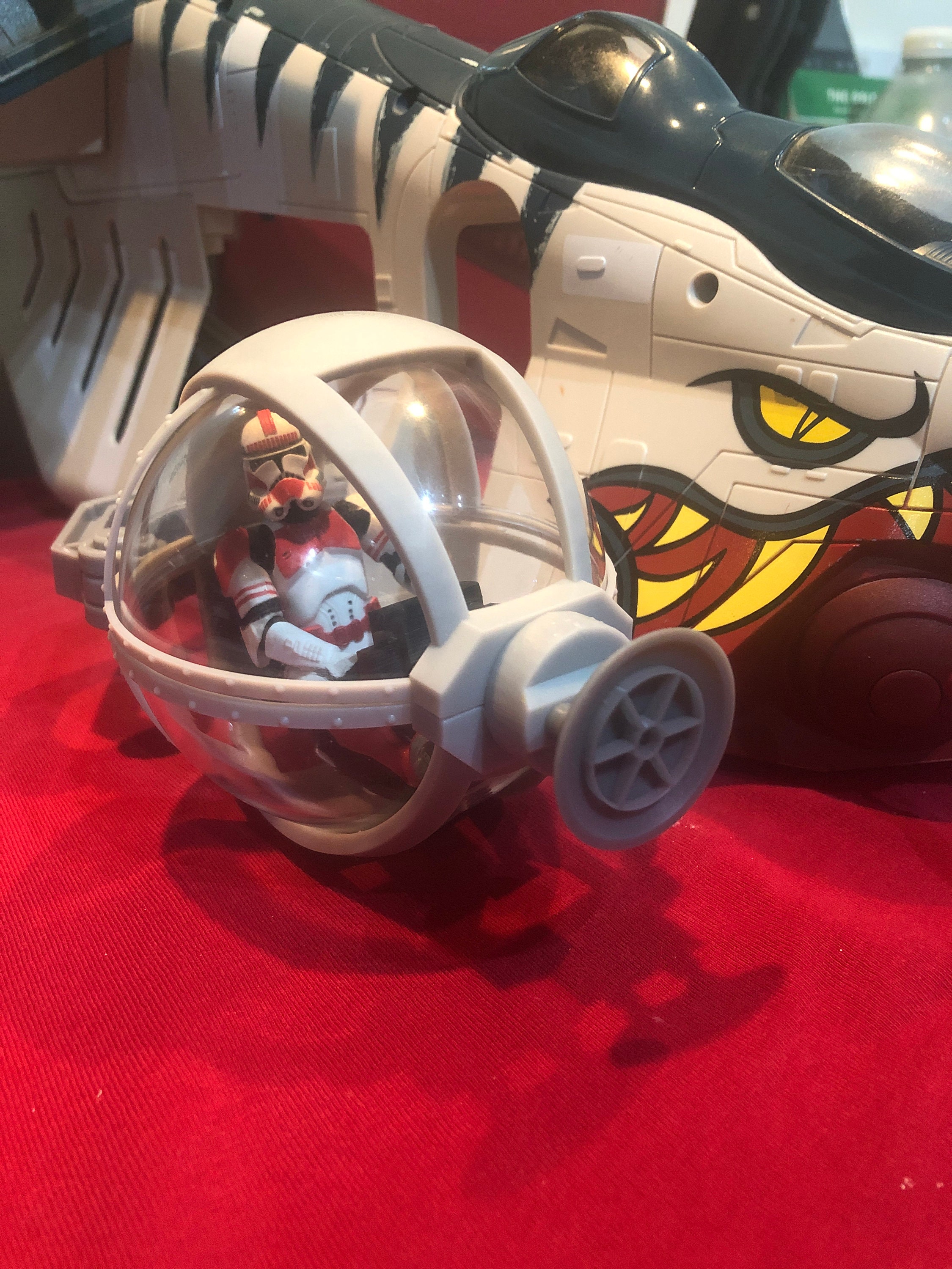 2 Geonosis Bubble Turrets Fits Clone Wars Gunship LAAT Crumb Bomber - Etsy