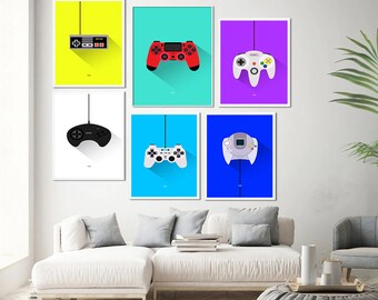 Playstation Controller Tv Frame - Etsy