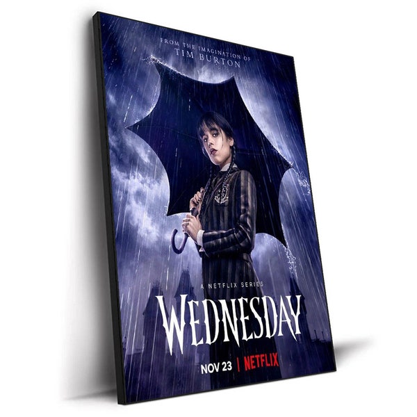 Wednesday Adams Poster - Etsy