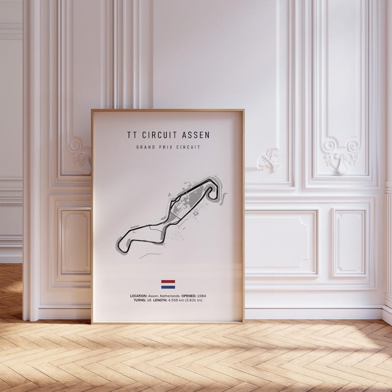 Poster Formula 1 2026 Assen Racetrack Netherlands · Motogp · TT Circuit ...