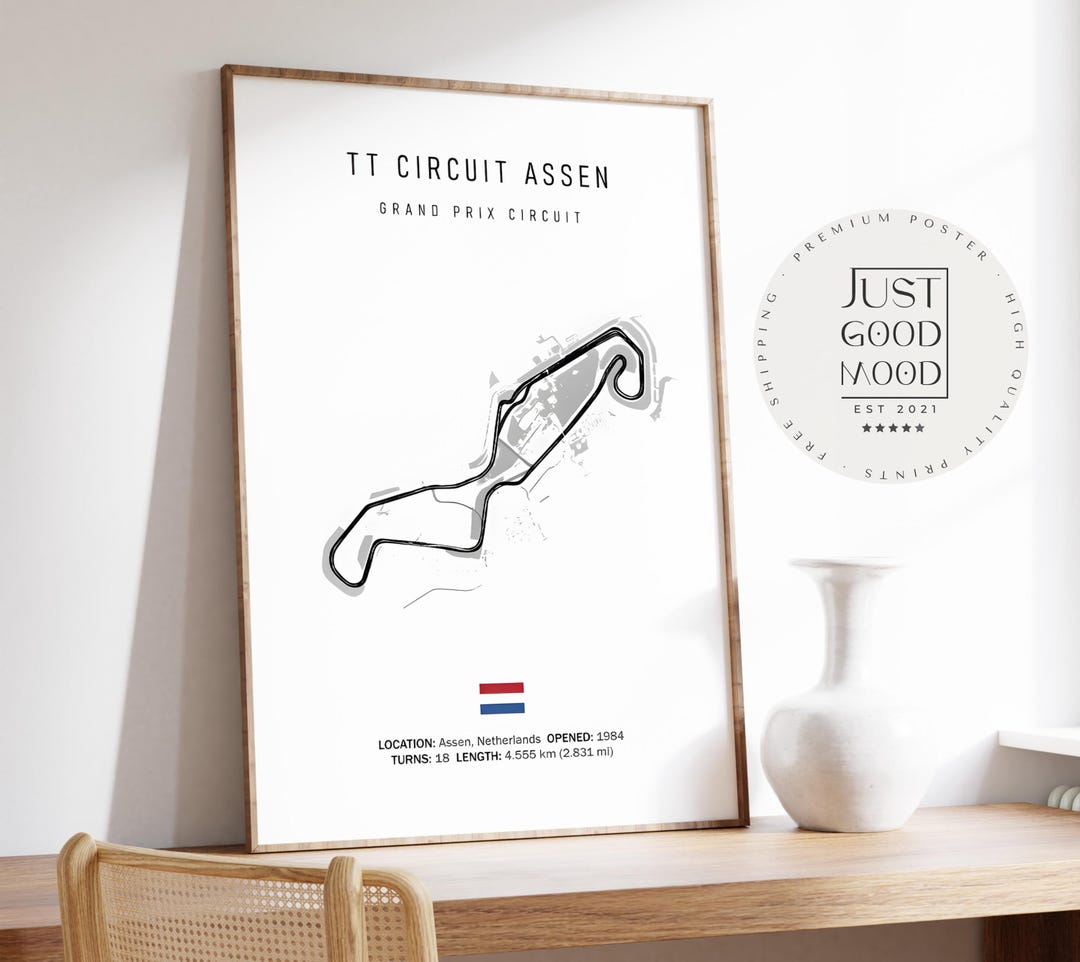Poster Formula 1 2026 Assen Racetrack Netherlands · Motogp · TT Circuit ...