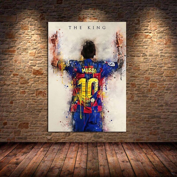 Poster Lionel Messi - Etsy