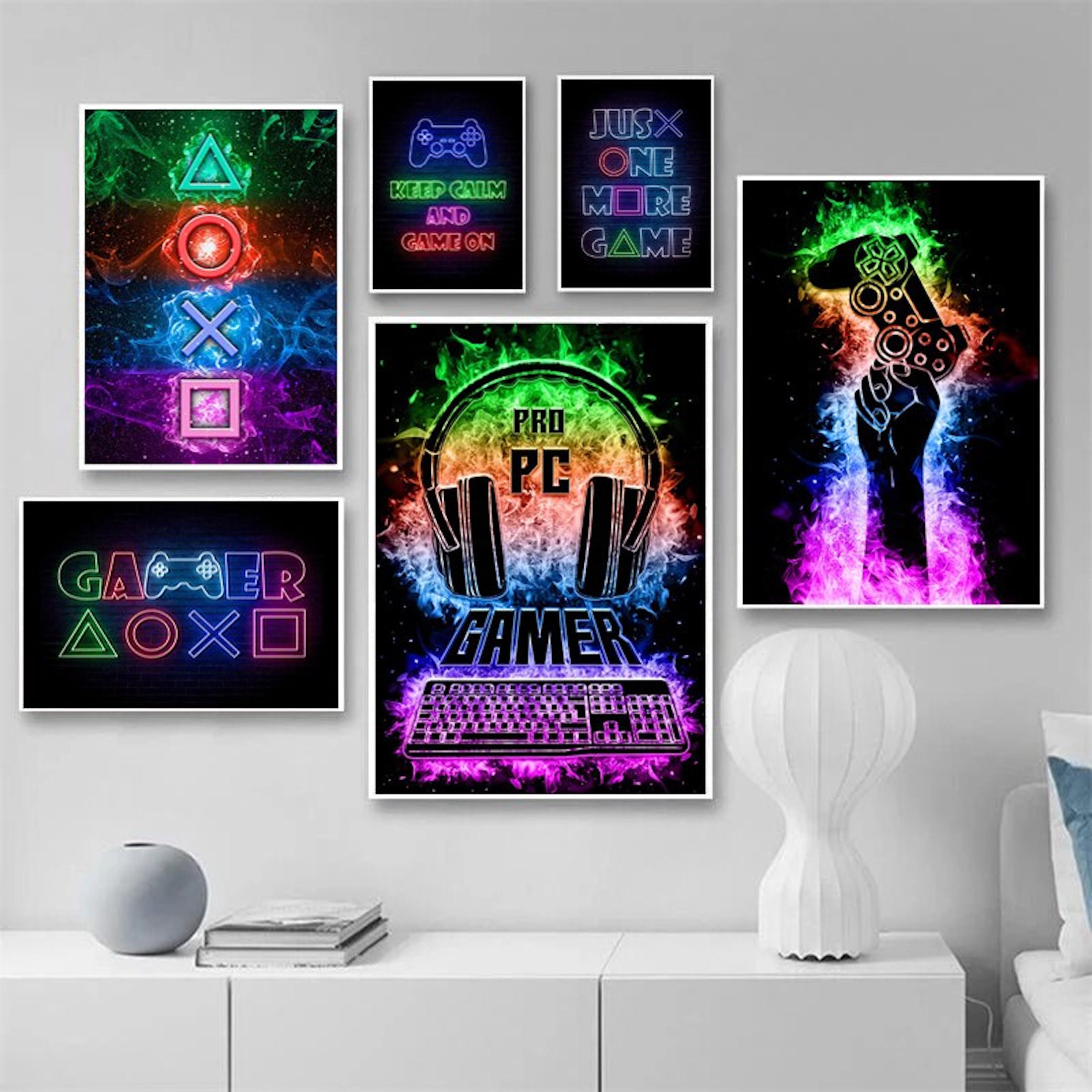 Gaming Art Poster - Etsy