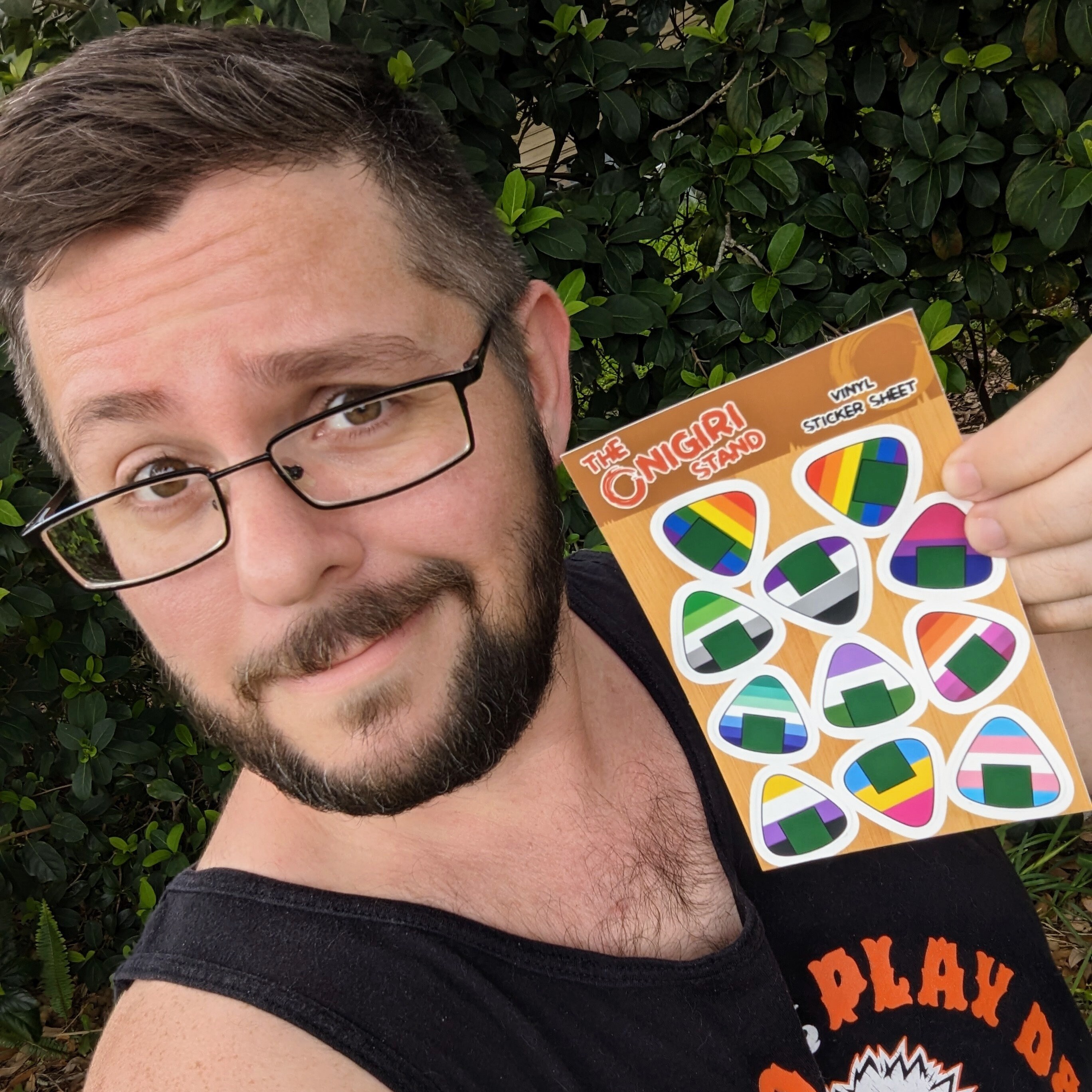 Pride Onigiri Sticker Sheet 11 Stickers Japanese Food - Etsy