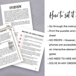 Escape Room for Kid Printable Escape Room Kit Escape Room Printable Tea ...