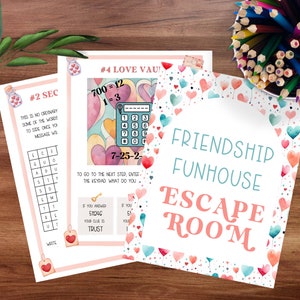Valentine's Day Escape Room for Kids Escape Room Printable Escape Room ...