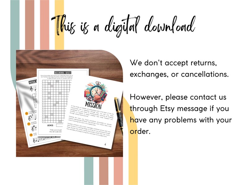 Escape Room Printable Escape Room for Kids Escape Room Kit Escape Room ...