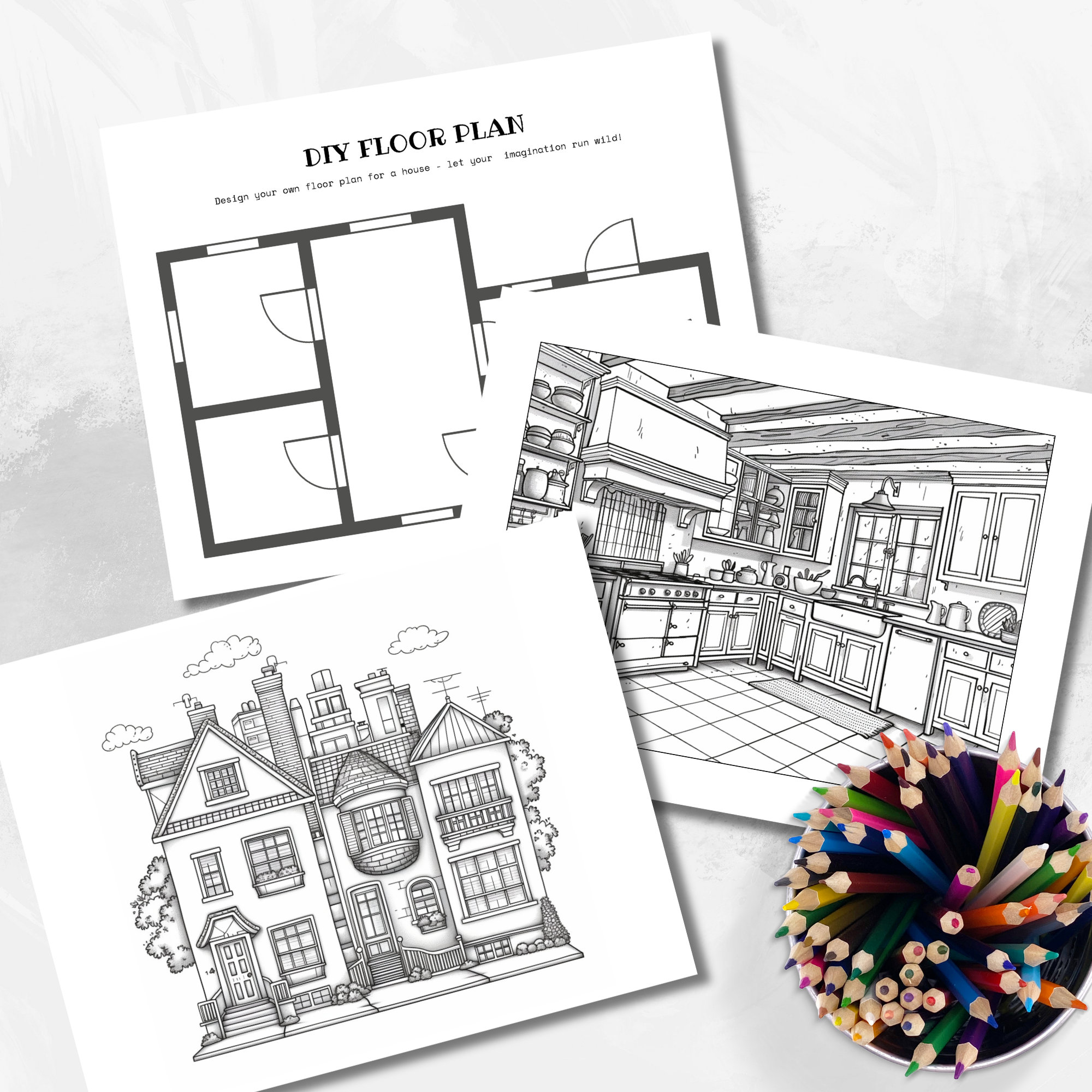 Open House Kids Activity Book Real Estate Marketing Open House ...