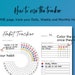 PDF Circle Habit Tracker Printable Circular Monthly Circle Daily ...