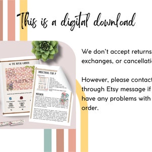 Escape Room for Kid Printable Escape Room Kit Escape Room Printable Tea ...