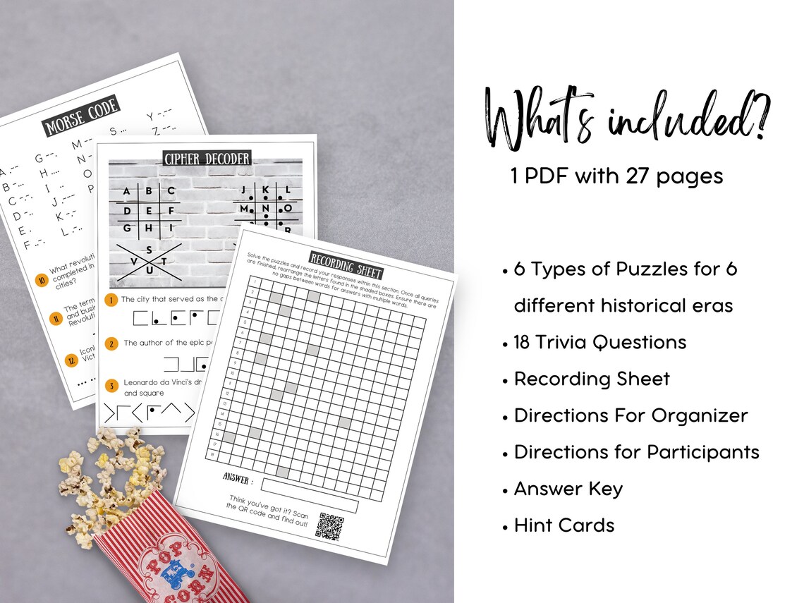 Escape Room Printable Escape Room for Kids Escape Room Kit Escape Room ...