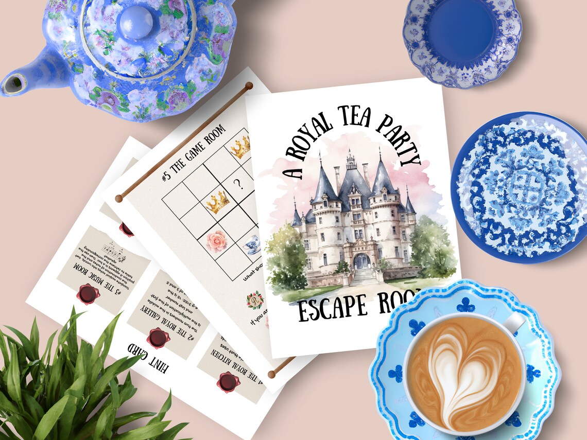 Escape Room for Kid Printable Escape Room Kit Escape Room Printable Tea ...