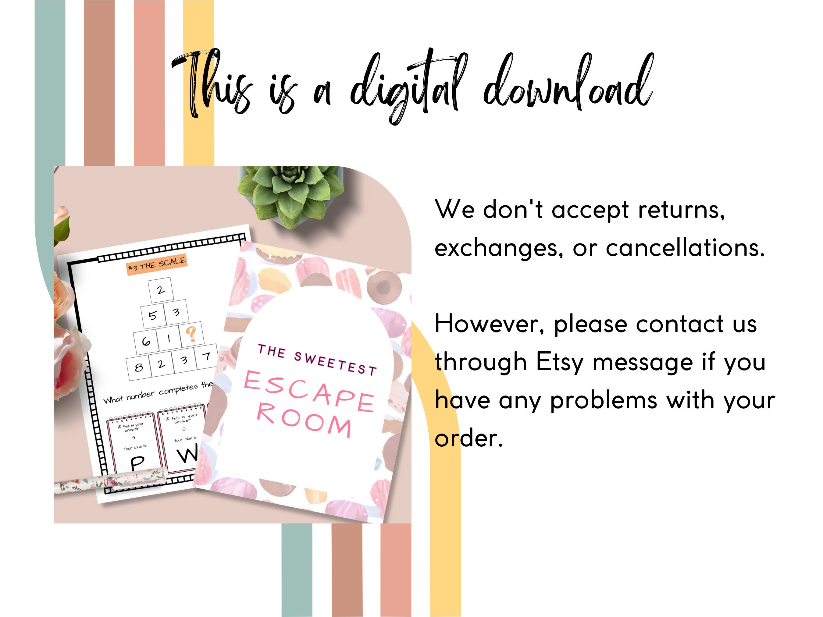 Printable Escape Room for Kids Birthday Kid Escape Room Kit Birthday ...