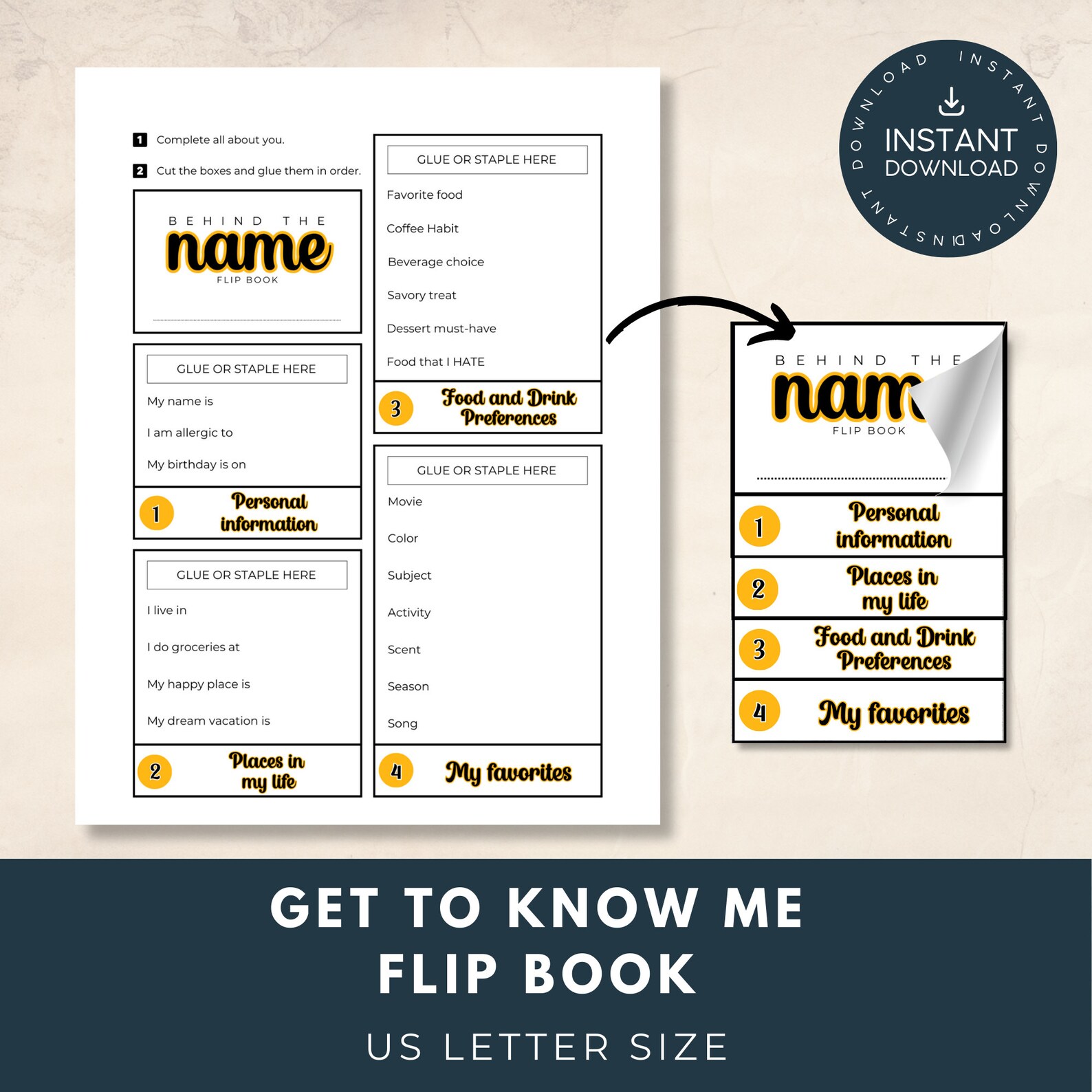 Get to Know Me Office Game Get to Know You Printable Game Company ...