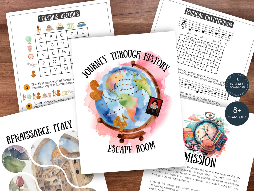 Escape Room Printable Escape Room for Kids Escape Room Kit Escape Room ...