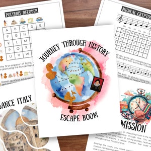 Escape Room Printable Escape Room for Kids Escape Room Kit Escape Room ...