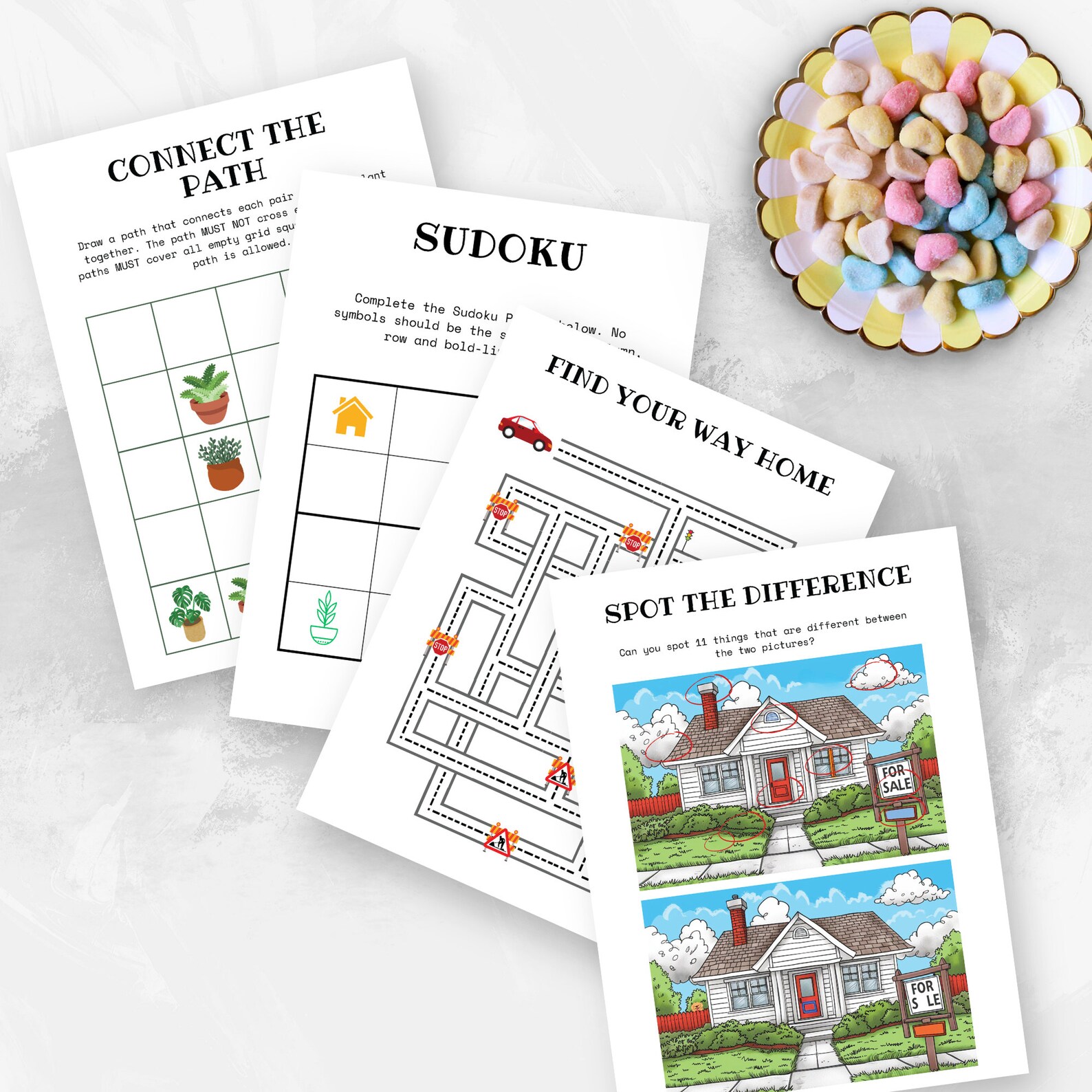 Open House Kids Activity Book Real Estate Marketing Open House ...