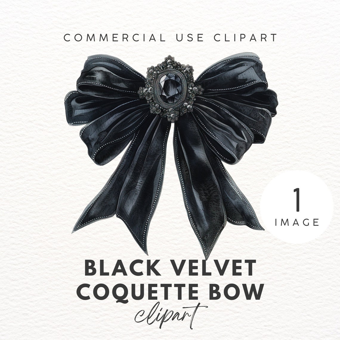 Black Velvet Coquette Bow Clipart Dark Coquette PNG for Shirts Black ...
