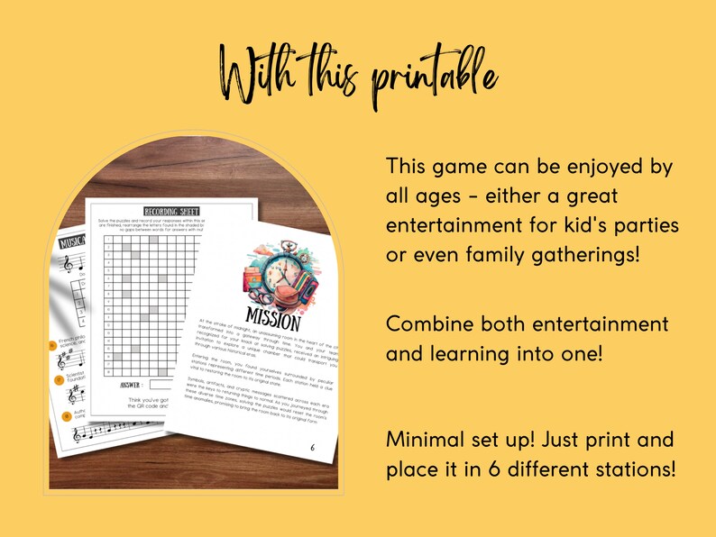 Escape Room Printable Escape Room for Kids Escape Room Kit Escape Room ...