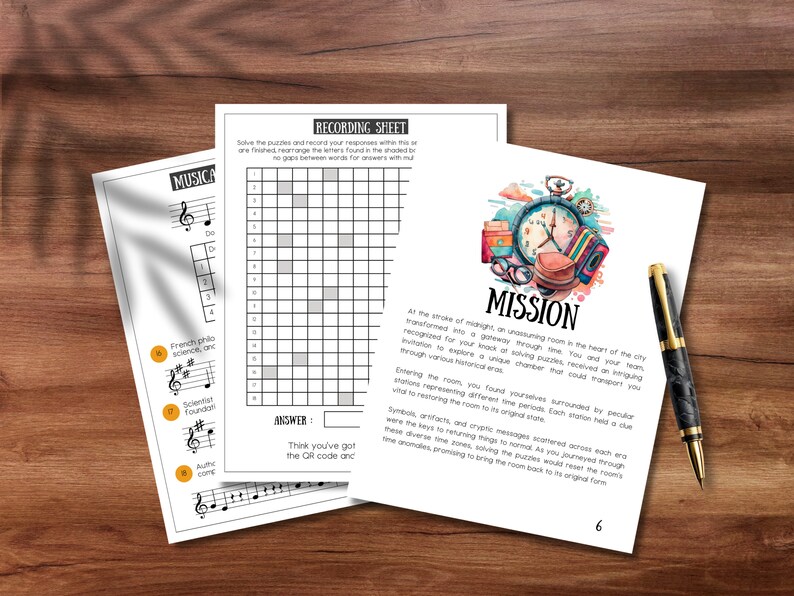 Escape Room Printable Escape Room for Kids Escape Room Kit Escape Room ...