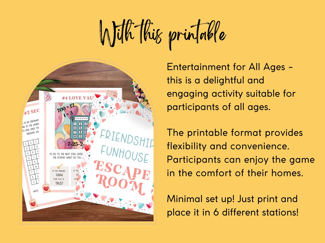 Valentine's Day Escape Room for Kids Escape Room Printable Escape Room ...