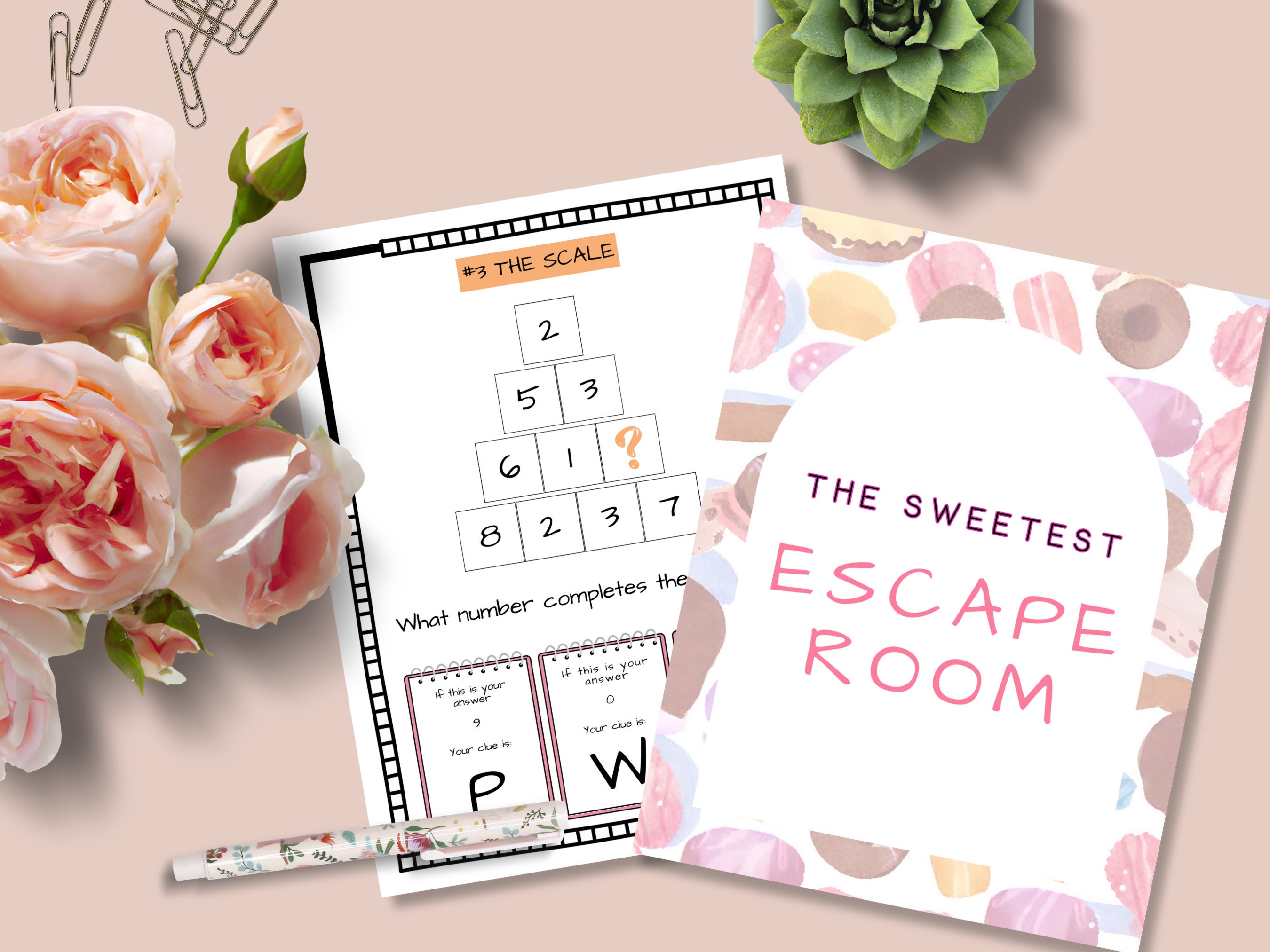 Printable Escape Room for Kids Birthday Kid Escape Room Kit Birthday ...