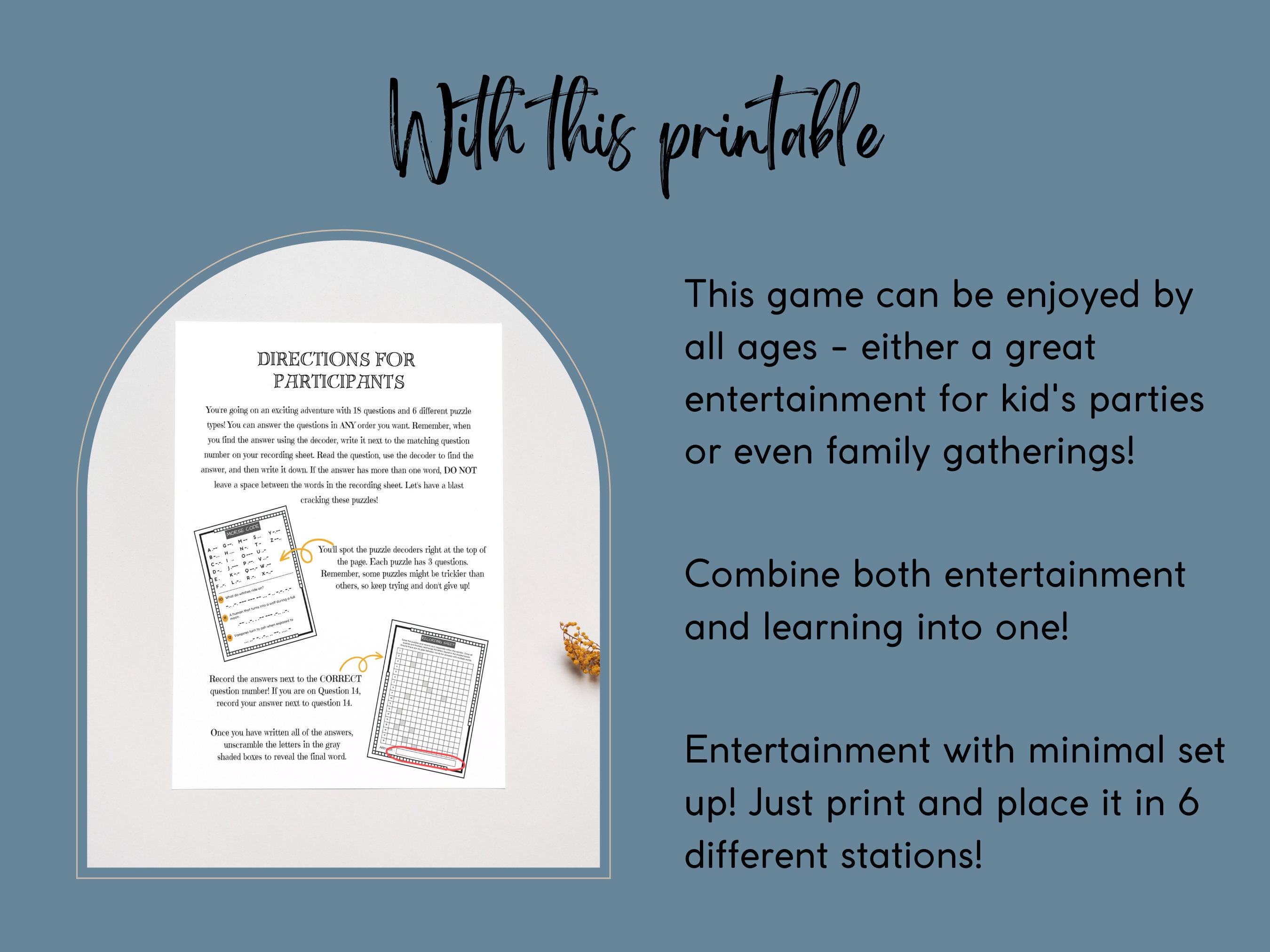 Zombie Apocalypse Printable Escape Room for Kids Halloween - Etsy