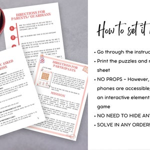 Valentine's Day Escape Room for Kids Escape Room Printable Escape Room ...