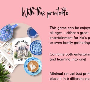 Escape Room for Kid Printable Escape Room Kit Escape Room Printable Tea ...