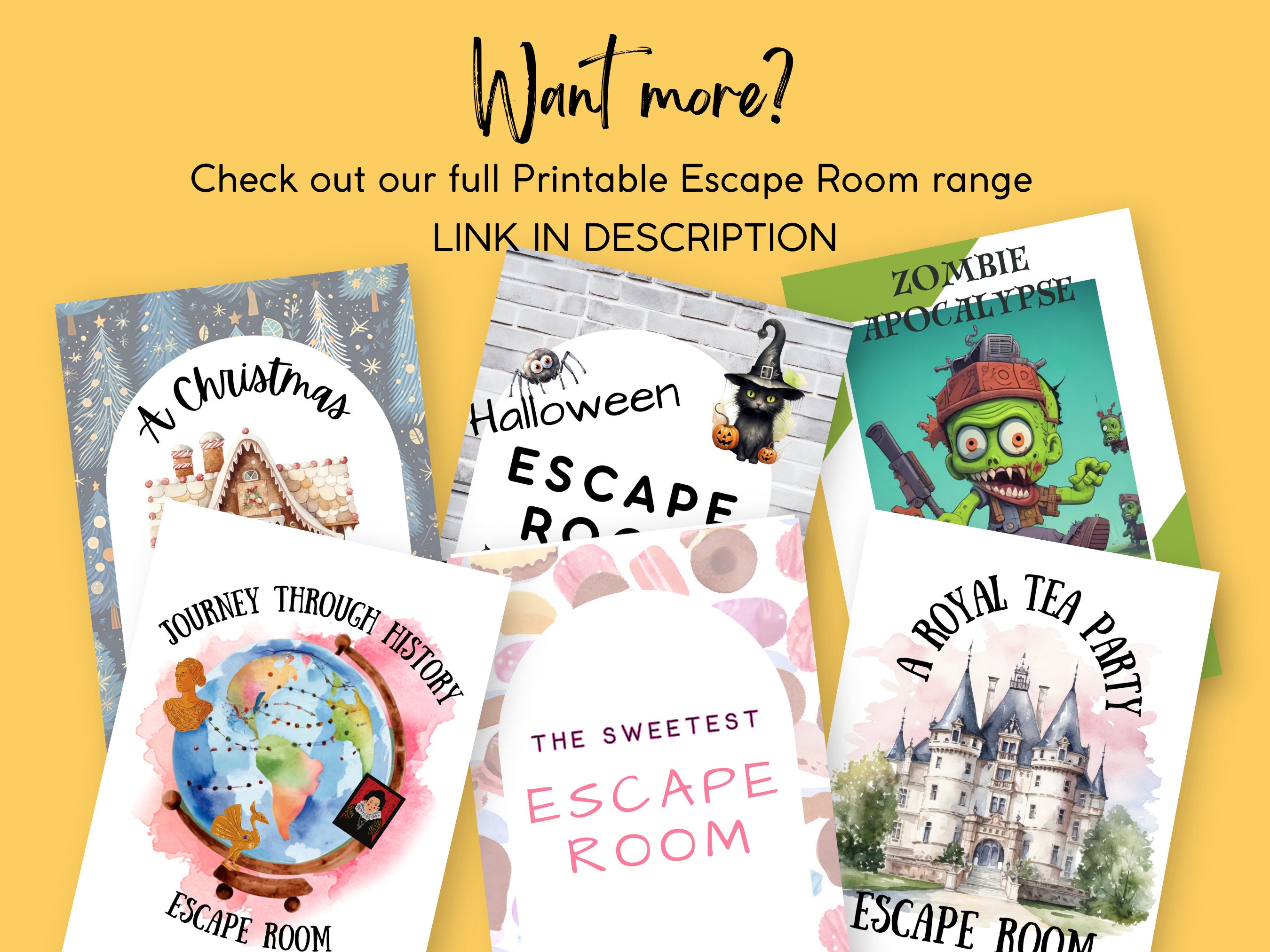 Escape Room for Kid Printable Escape Room Kit Escape Room Printable Tea ...