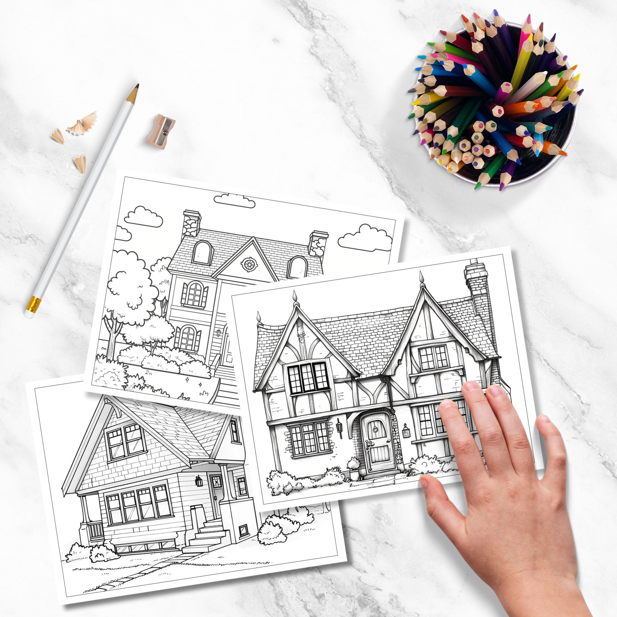 Realtor Coloring Book for Kids Activity Book Printable Open House ...