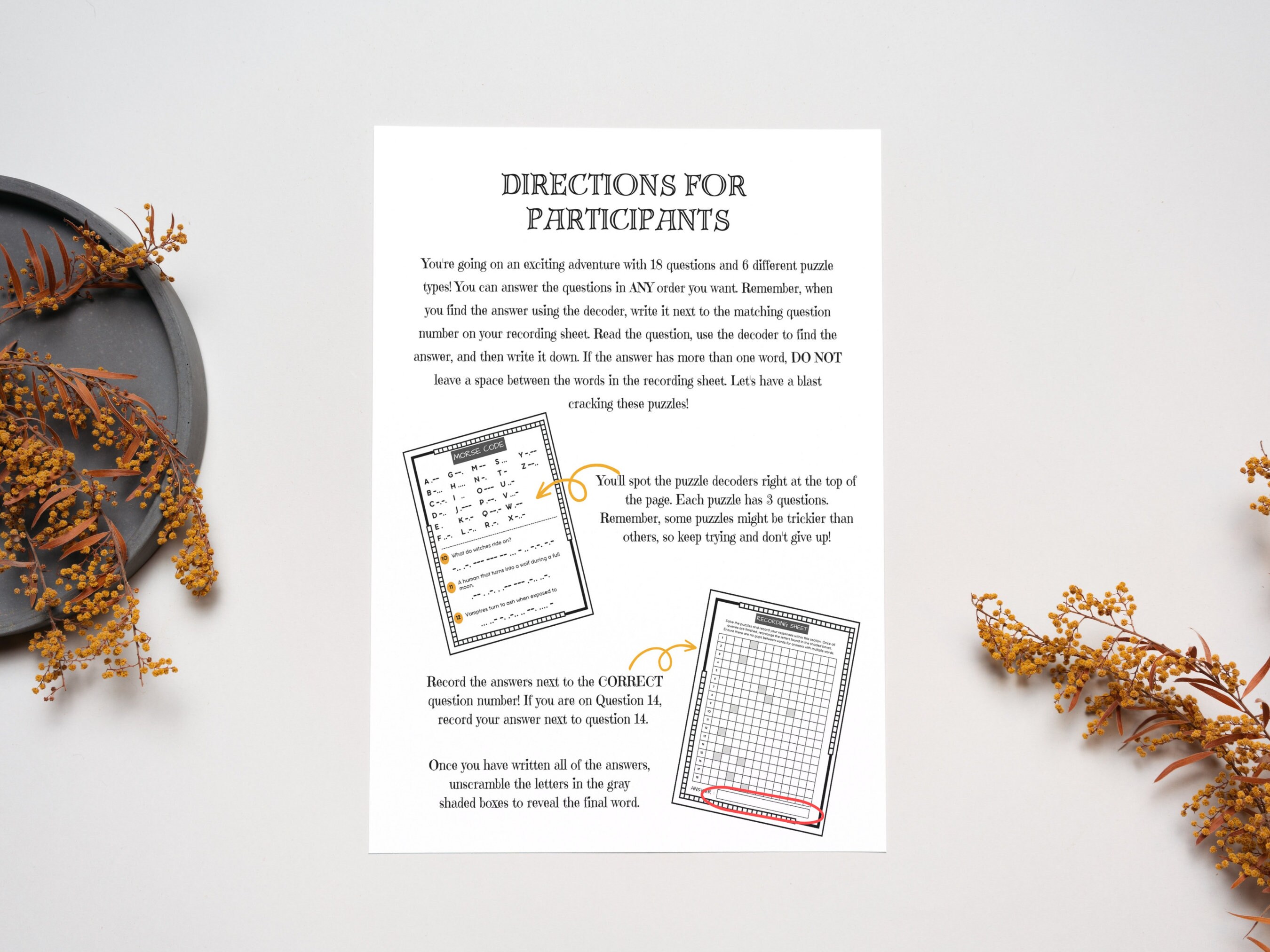 Zombie Apocalypse Printable Escape Room for Kids, Halloween Games, Fun ...