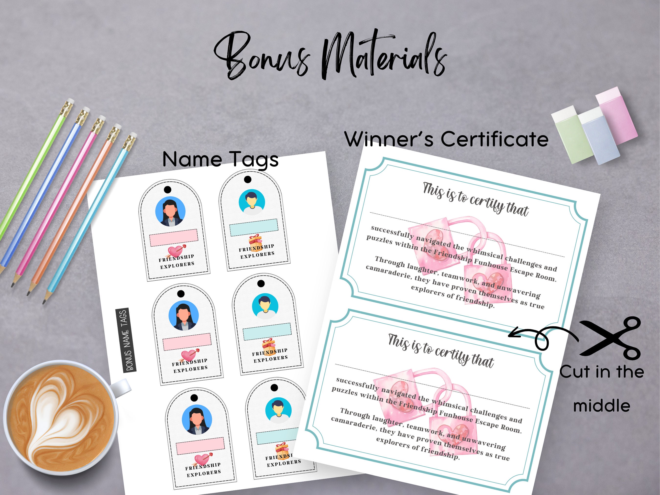 Valentine's Day Escape Room for Kids Escape Room Printable Escape Room ...