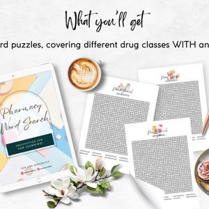 Printable Pharmacy Word Search Pharmacy Week Games Printable Pharmacy ...