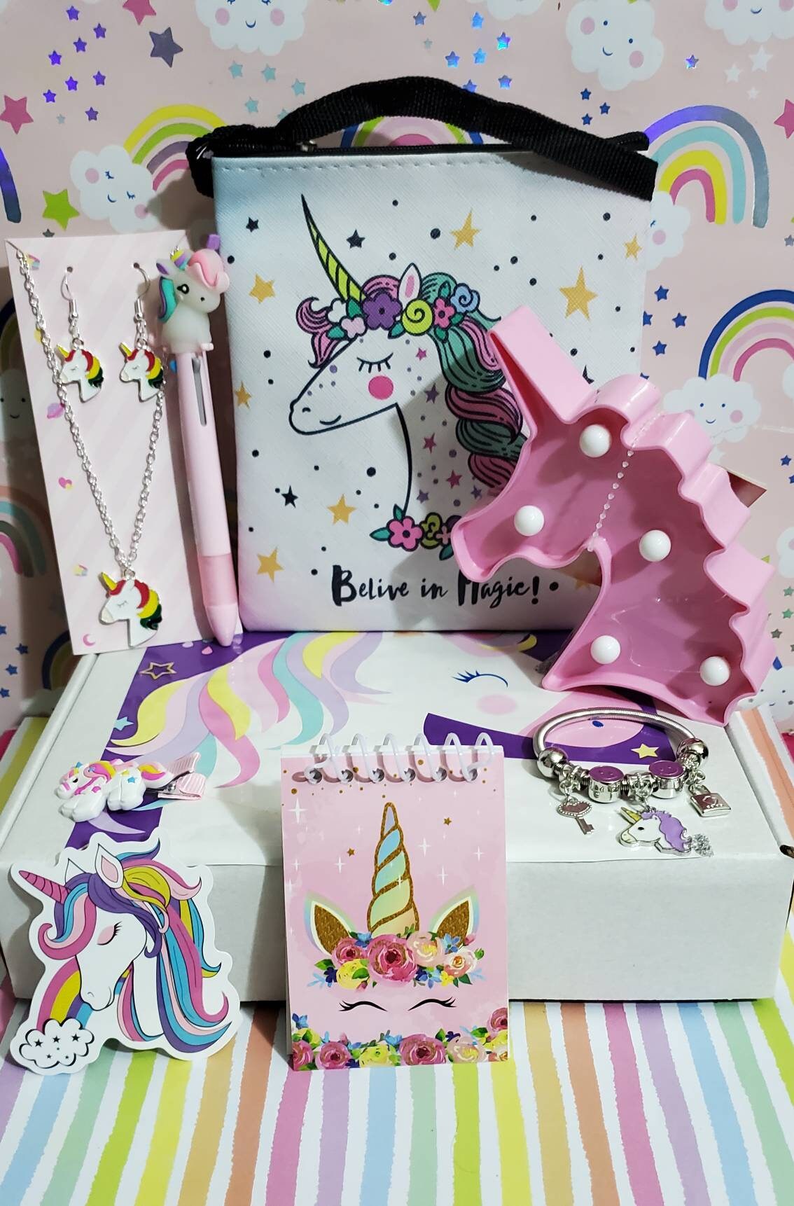 Unicorn Surprise Box, Unicorn Mystery Box, Box of Gifts, Gifts ...