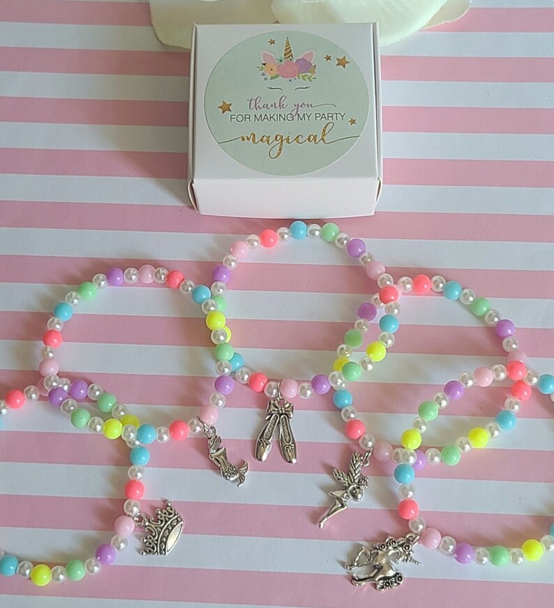 Princess Bracelets, Crown Bracelets, Unicorn Bracelets, Ballerina ...