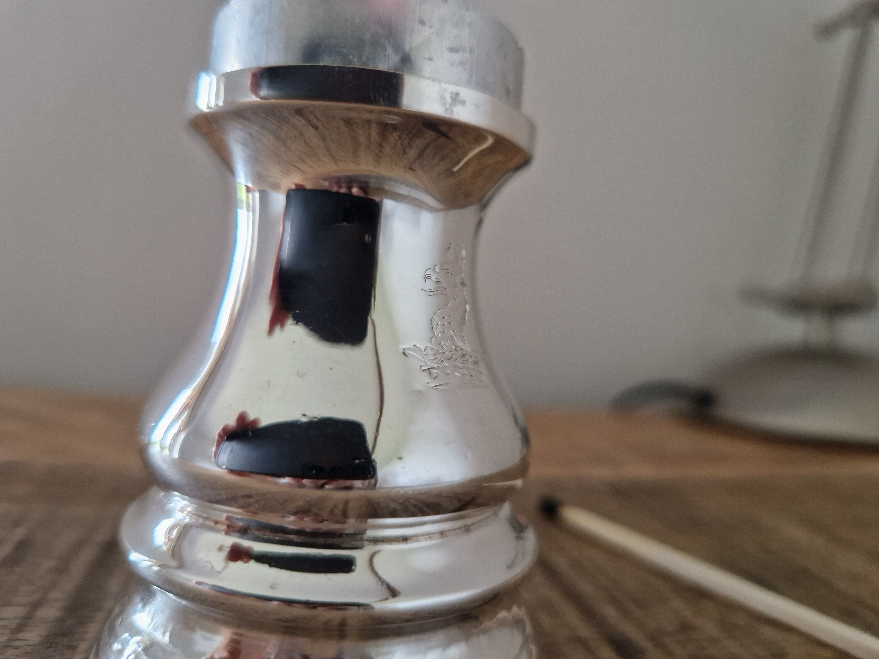 Antique Victorian Sterling Silver Ornamental Pepper Mill Casing ...