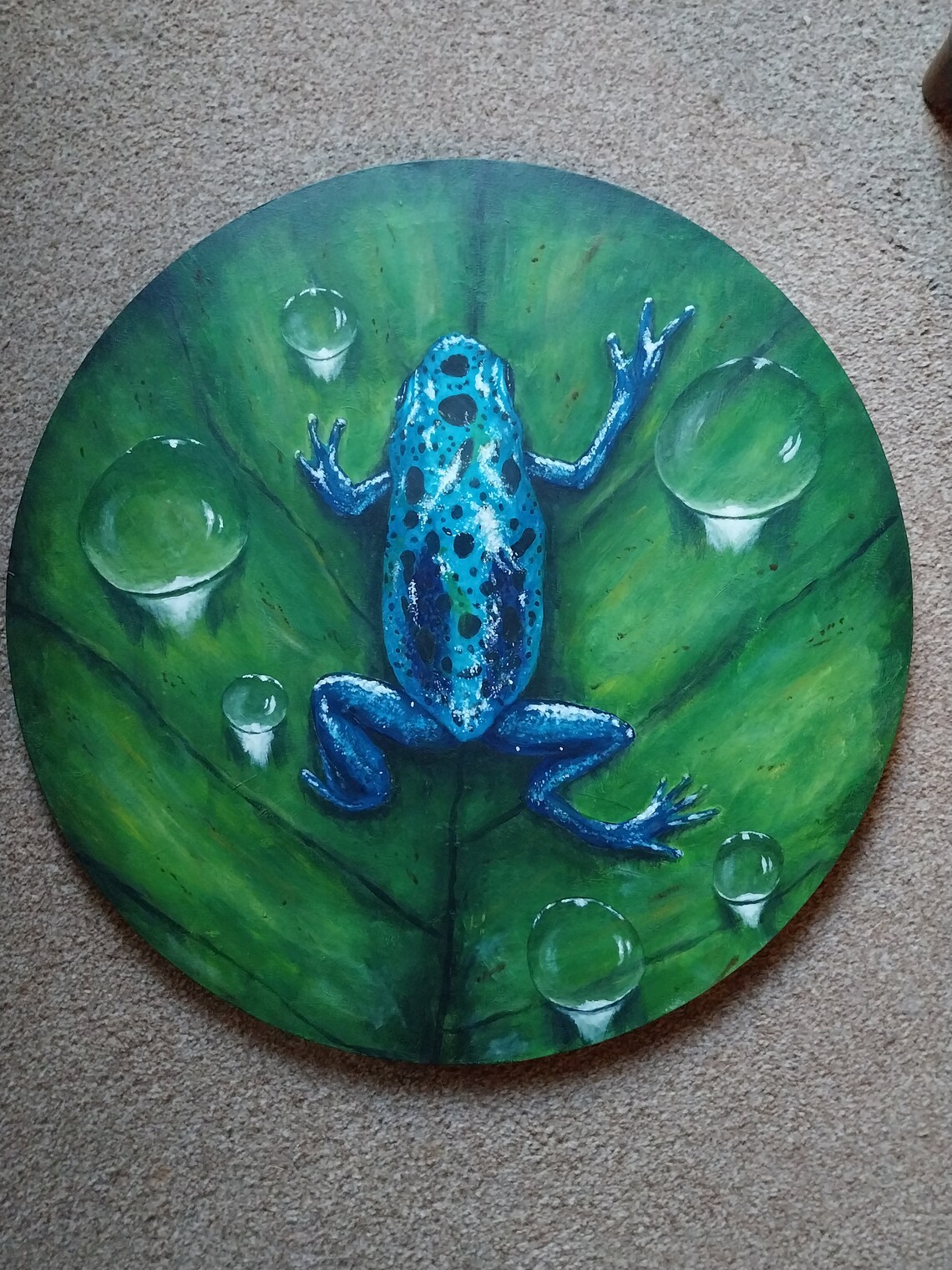 Tree Frog Acrylic Painting Animal Art, Acrylic Art Painting, Painted ...
