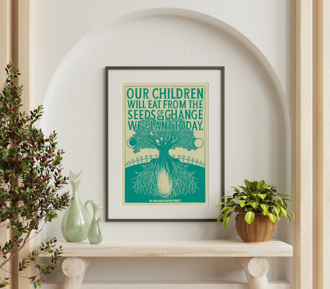 Fossil Fuels: Poster Print - Etsy