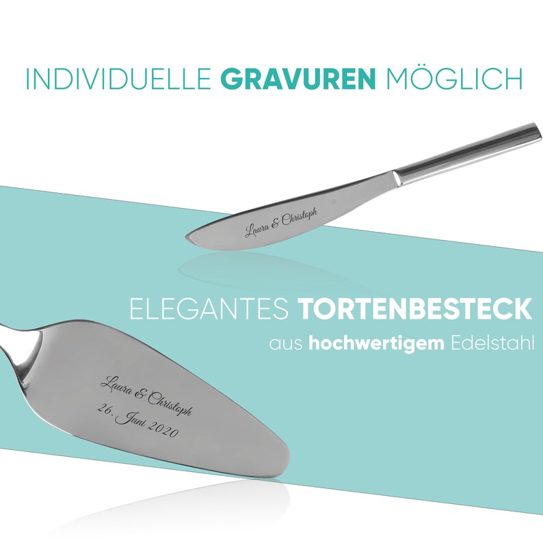WMF Nuova Set 2 Cake Cutlery for Wedding Baptism, Cake Lifter Cake ...