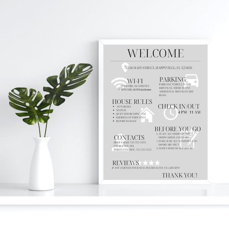 Airbnb Welcome Infographic PRINTABLE One sheet Vacation Home Etsy airbnb-welcome-infographic-printable-one-sheet-vacation-home-etsy